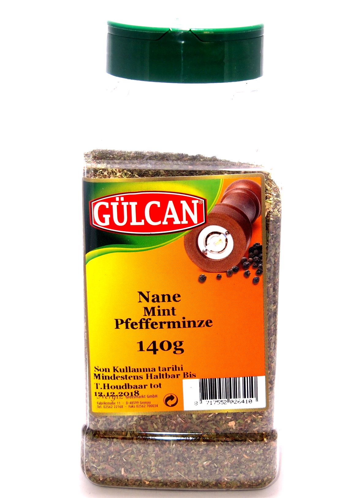 Gülcan - Getrocknete Minze - Pfefferminze - Kuru Nane (170g ...